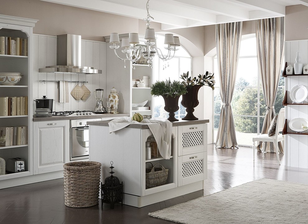 Italian kitchen cabinets by EffeQuattro Cucine Model - SIVIGLIA ...