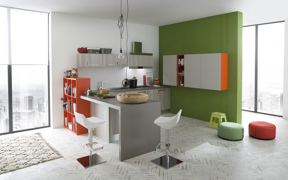 Italian kitchen cabinets by EffeQuattro Cucine Model - Venus ...