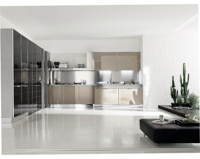 Italian kitchens ( BRILLIANT ) - Moderno - Cocina - Miami - de Yamini ...