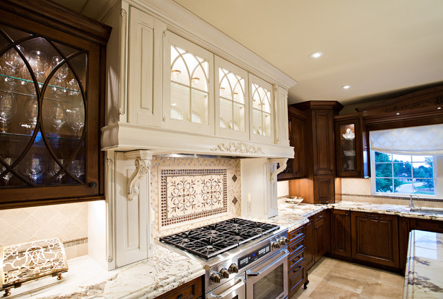 Italian Villa Kitchen - Traditional - Kitchen - Denver - by Dream ...