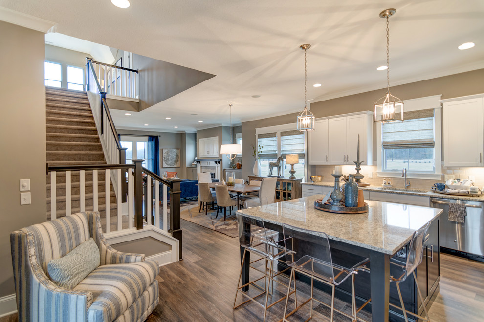 Jackson's Grant Model Home - Craftsman - Kitchen - Indianapolis - by ...