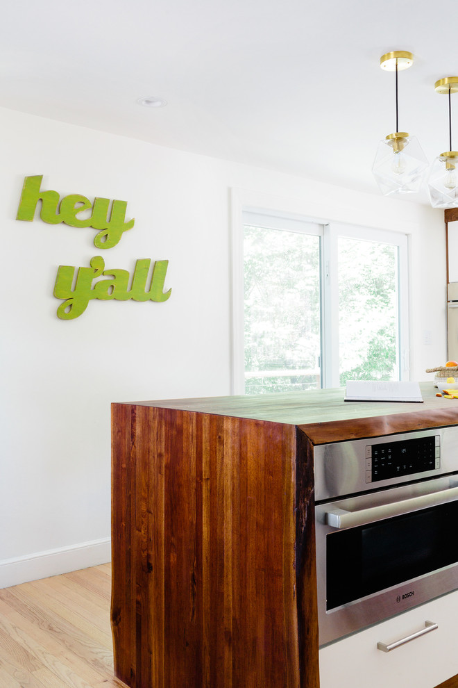 Jamaica Plain Kitchen + Dining Renovation - Contemporary - Kitchen ...