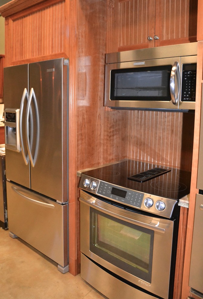 Jenn-Air Down Draft Range/Oven and OTR Microwave - Transitional ...