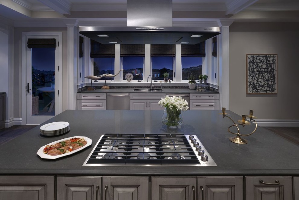 Jenn-Air's low profile 6-Burner Cooktop - Contemporary - Kitchen - Los ...