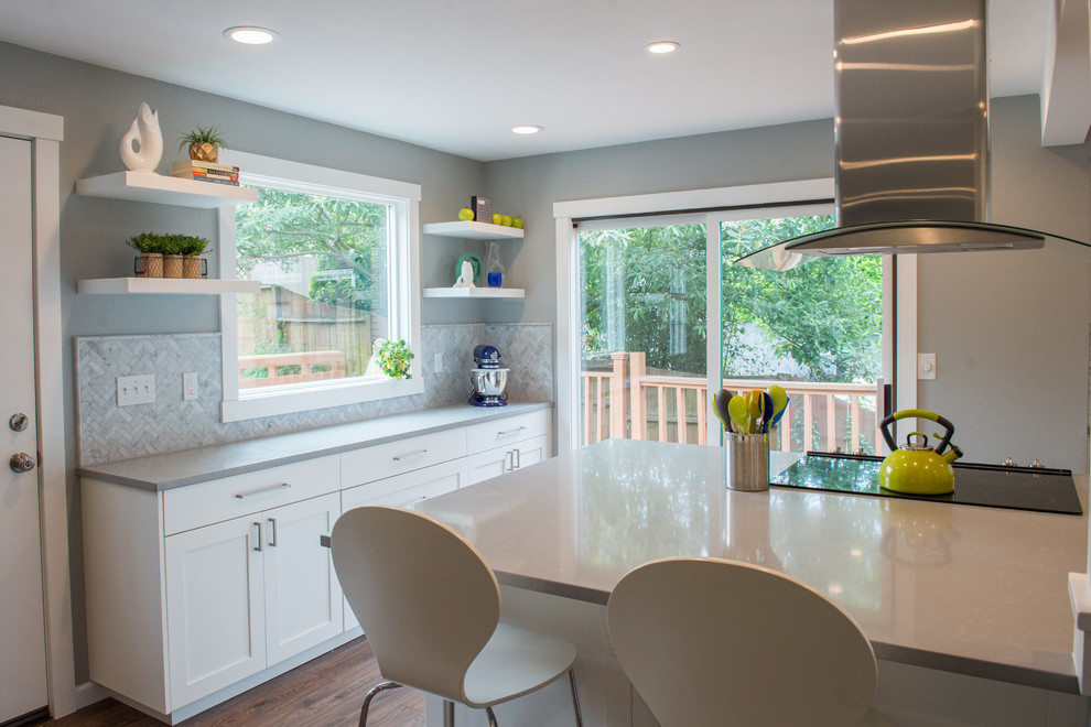 Jennifer & Patrick's New Kitchen - Classique Chic - Cuisine - Seattle ...
