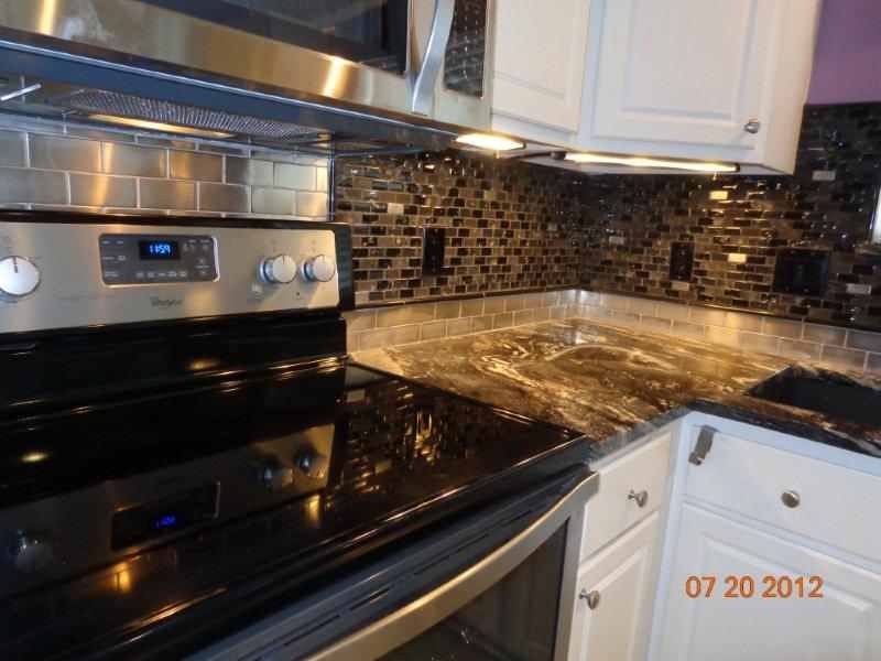 Jim & Karen's Kitchen Backsplash - Traditional - Kitchen - St Louis ...