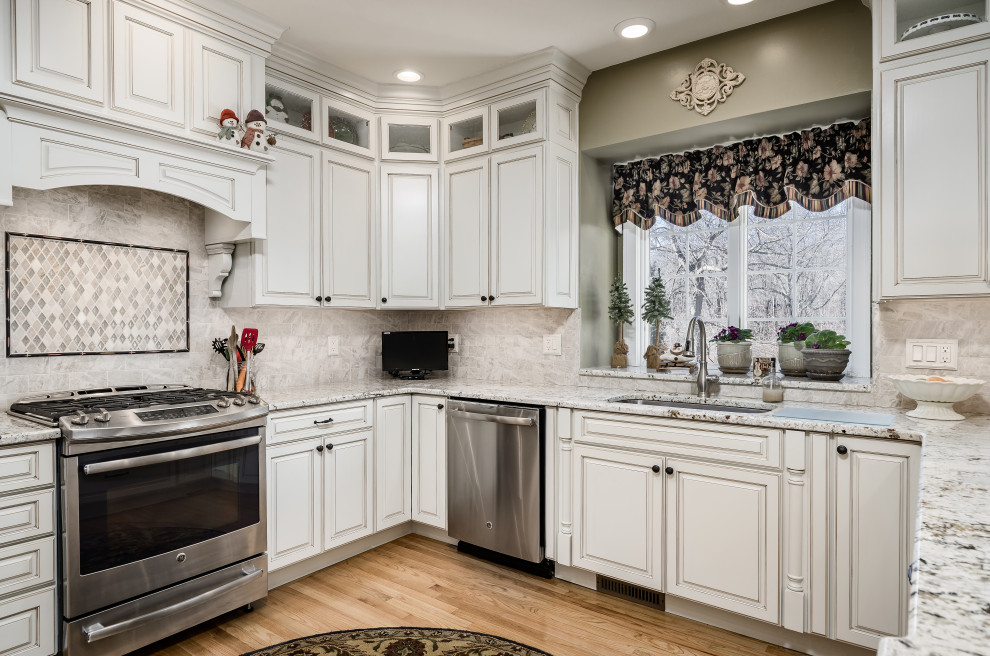 Jim Bishop White Raised Panel - French Country - Kitchen - Philadelphia ...