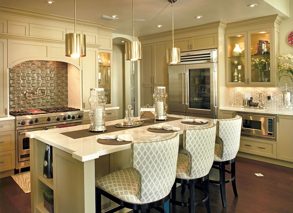 Jupiter, FL Residence - Traditional - Kitchen - Miami - by Interiors by ...