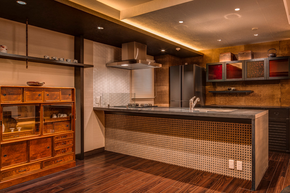 K-Residence - Kyoto, Japan - Asian - Kitchen - New York - by MISO Studios | Houzz