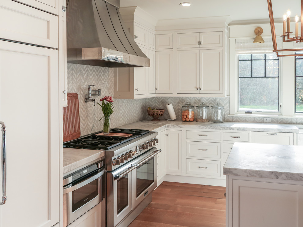 Southwest Michigan Traditional - Transitional - Kitchen - by Blok ...
