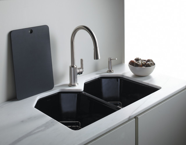 KALLISTA Cast Iron Kitchen Sink - Modern - Kitchen - Chicago - by ...