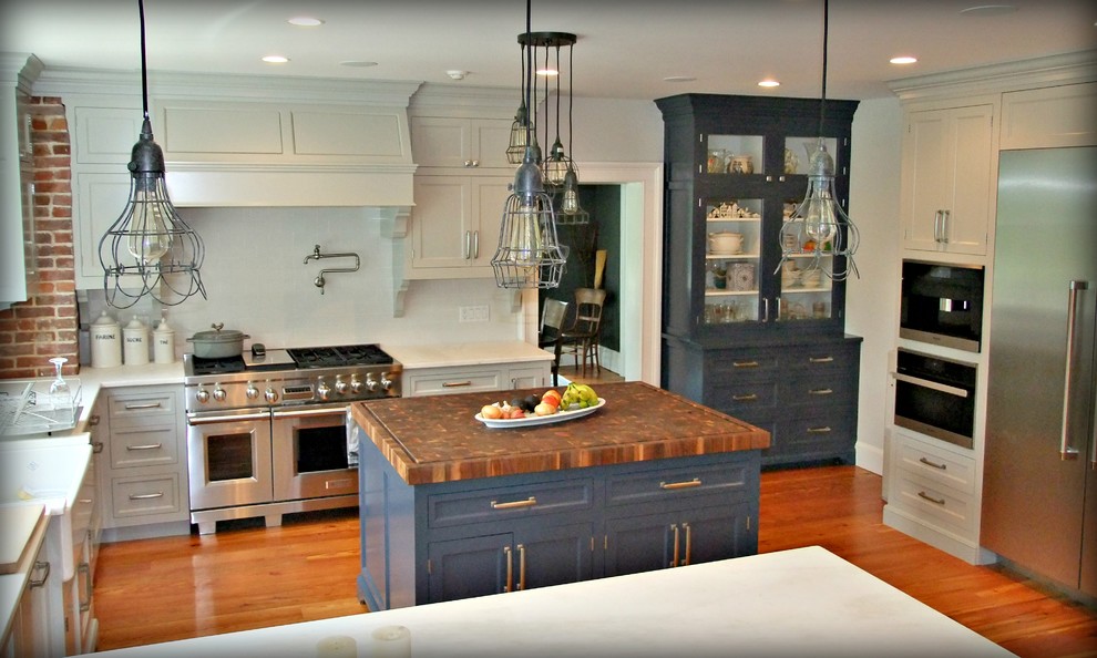 Katonah Renovation - Kitchen, Family Room, & Bath - Transitional ...