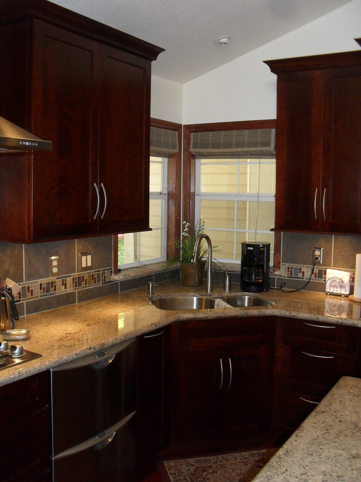 Modern Cherry Kitchen - Contemporary - Kitchen - Sacramento - by ...