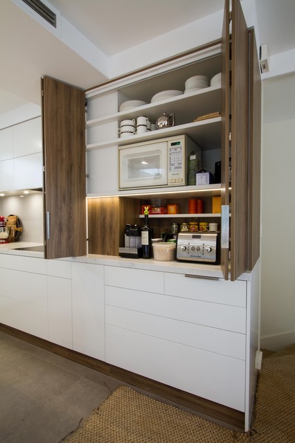 Kew Kitchen & Euro Laundry - Modern - Kitchen - Melbourne - by The ...
