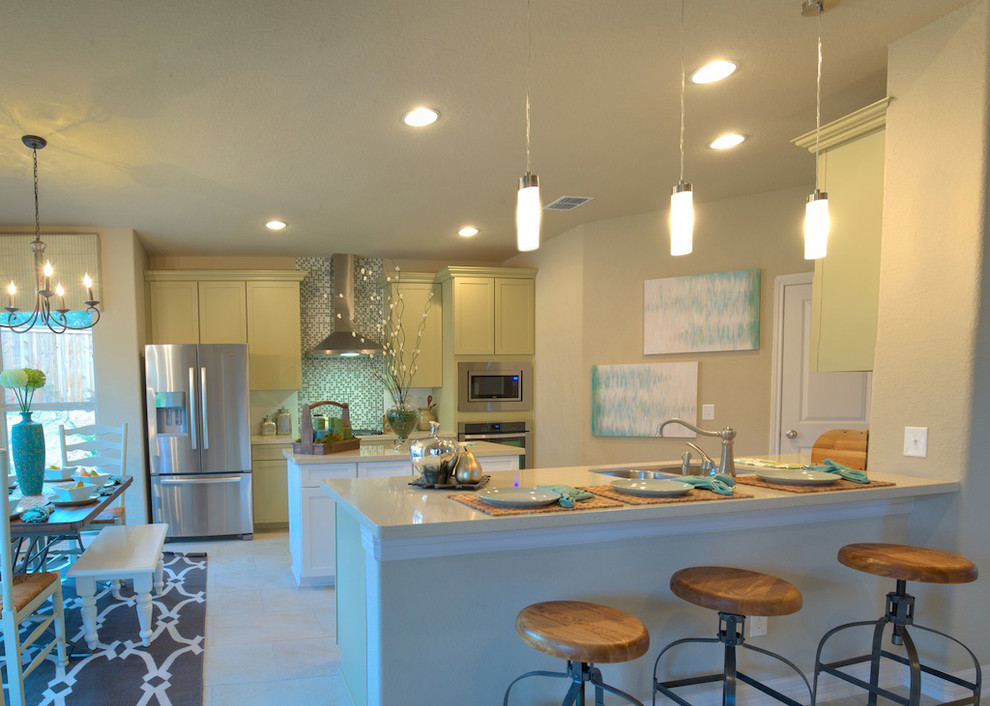 Kinder Ranch Model - Contemporary - Kitchen - Austin - by Karen Dietz ...