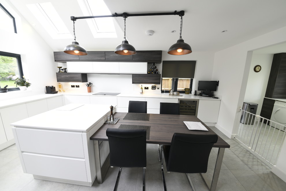 King - Modern - Kitchen - Kent - by Burnhill Kitchens LTD | Houzz