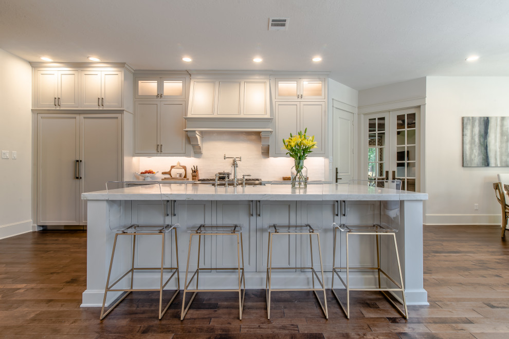 Kings River "Harvey Flood" Remodel - Transitional - Kitchen - Houston ...