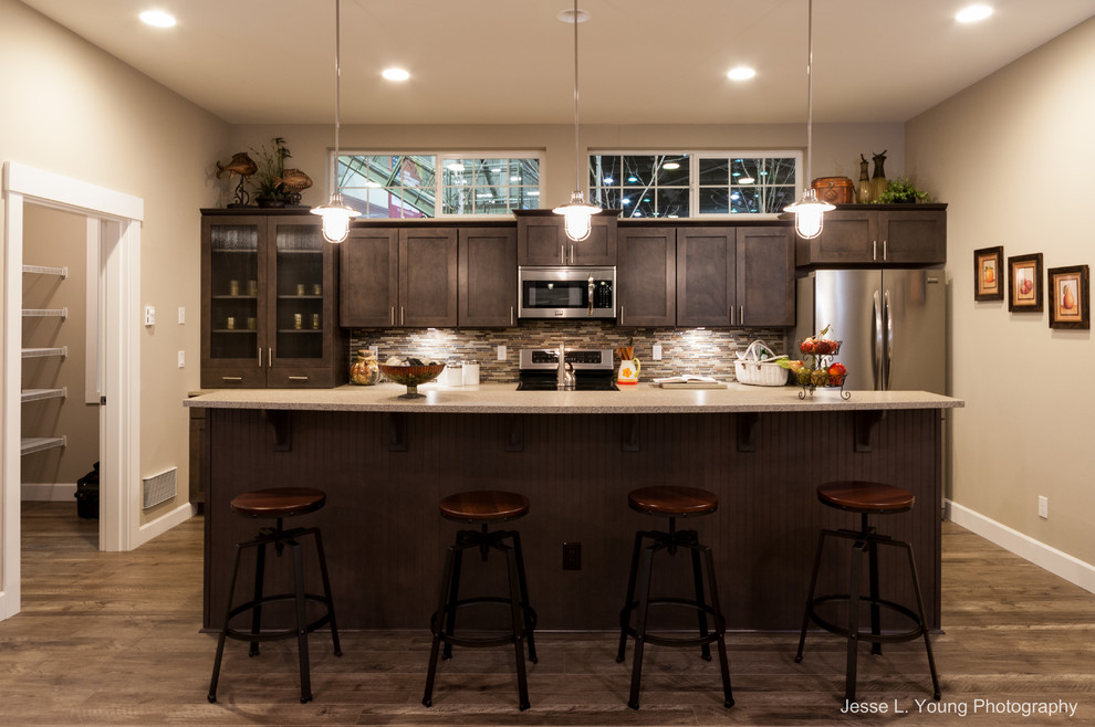 Kingston Model Home - Traditional - Kitchen - Seattle - by timberland ...