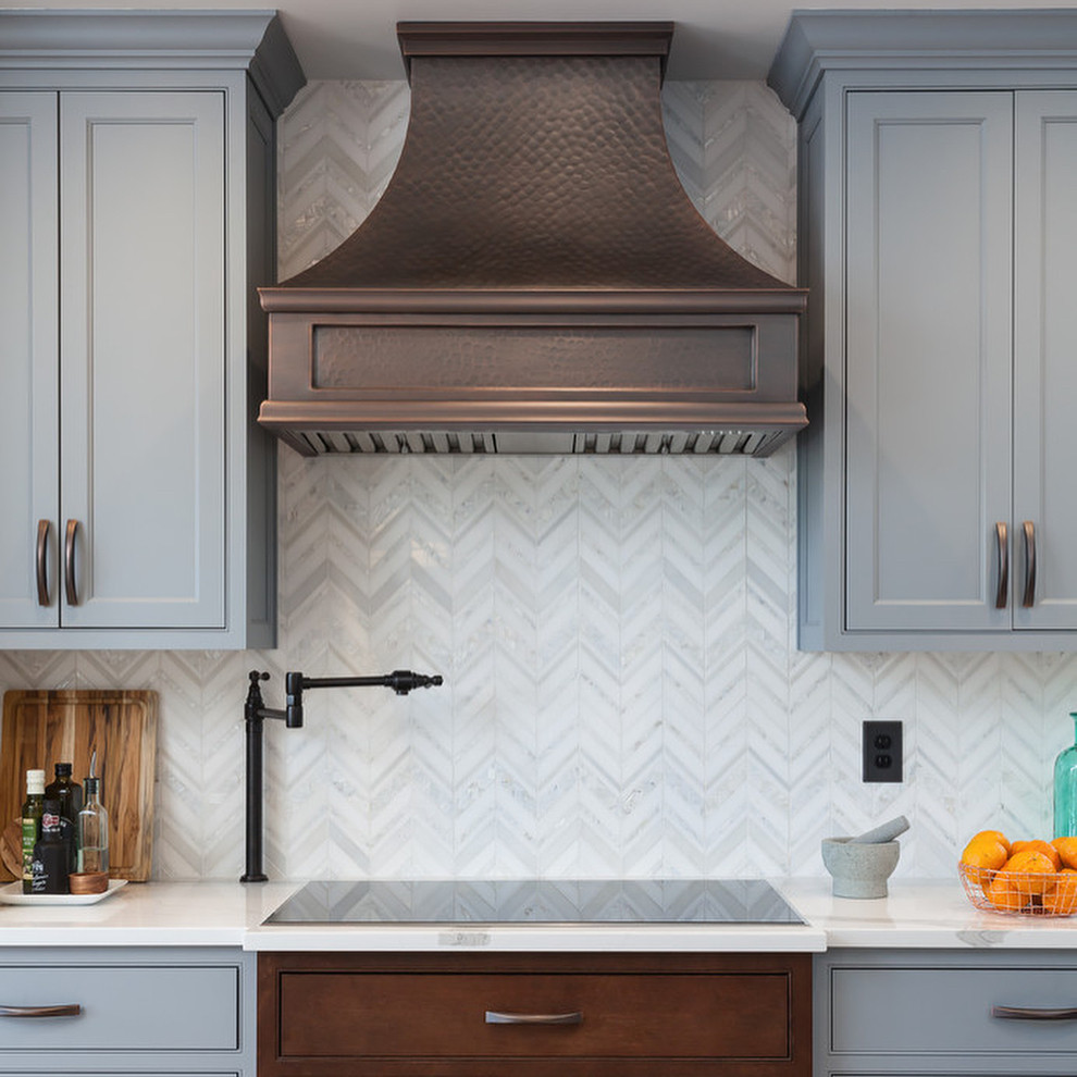 Kirk Riley Design - Mosaic Backsplash - Traditional - Kitchen - Seattle ...