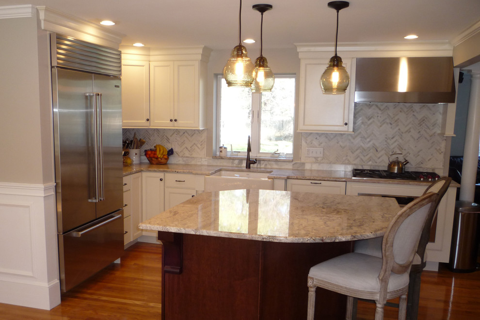 Kitchen 2 - Transitional - Kitchen - Boston - by Allan Kitchen Gallery ...