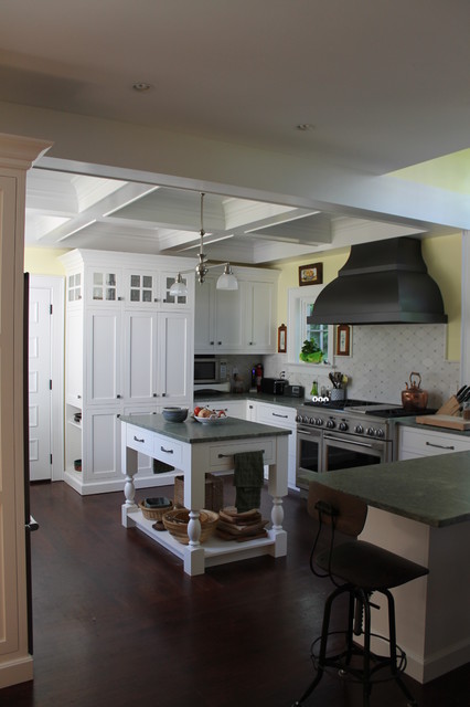 Kitchen Addition to Historic Queen Anne Style House - Traditional ...