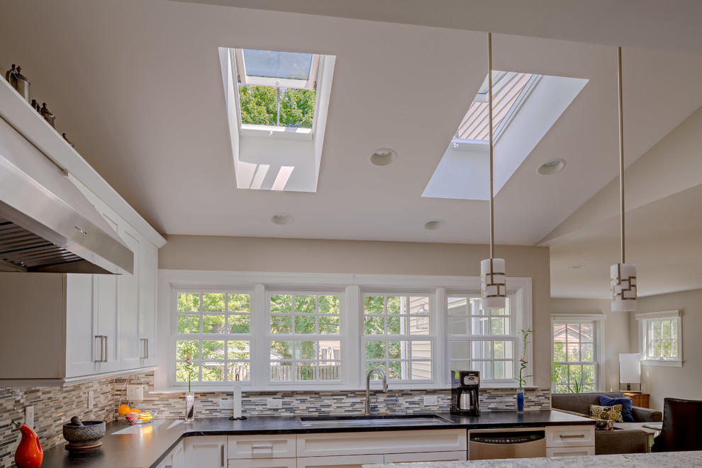 Kitchen Addition with Skylights - Modern - Kitchen - Detroit - by VELUX ...
