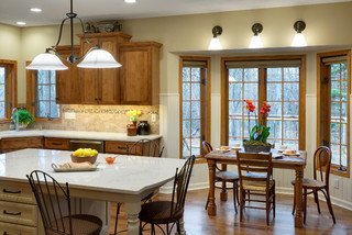 Kitchen and Dinette - Traditional - Kitchen - Minneapolis - by Angela ...