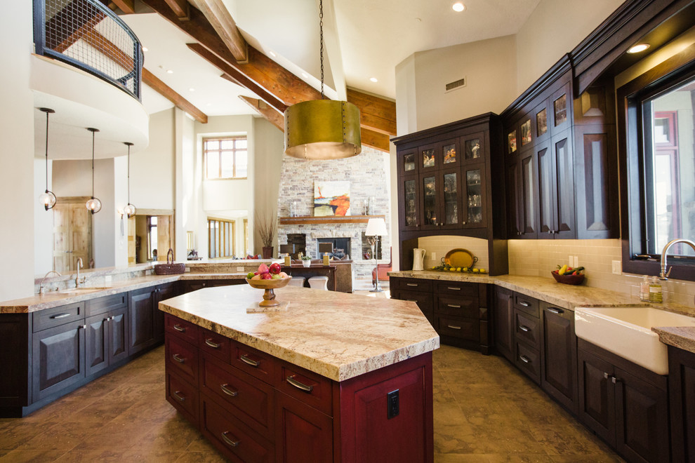Kitchen & Dining Room Design - Transitional - Kitchen - Salt Lake City ...