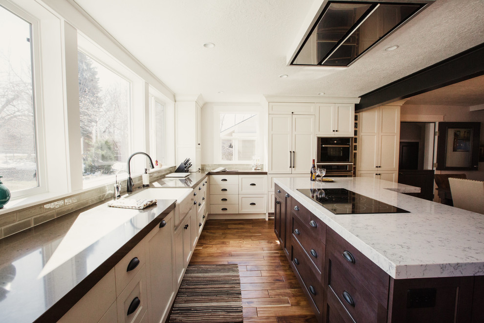 Kitchen & Dining Room Design - Transitional - Kitchen - Salt Lake City ...