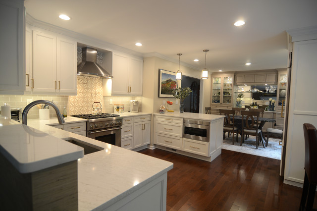 Kitchen and dining room expansion - Traditional - Kitchen - New York ...