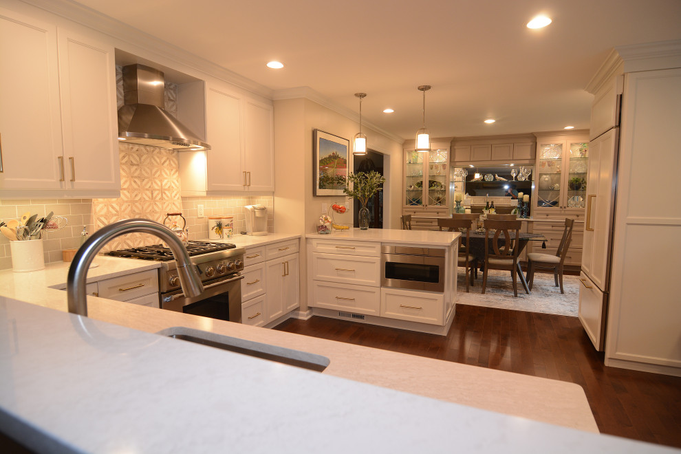 Kitchen and dining room expansion - Traditional - Kitchen - New York ...