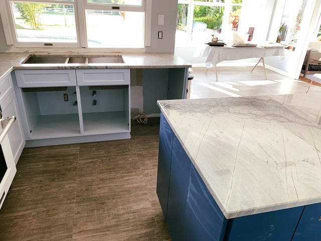 Kitchen & Island Countertops_6 - Moderno - Cocina - Tampa - de KB ...