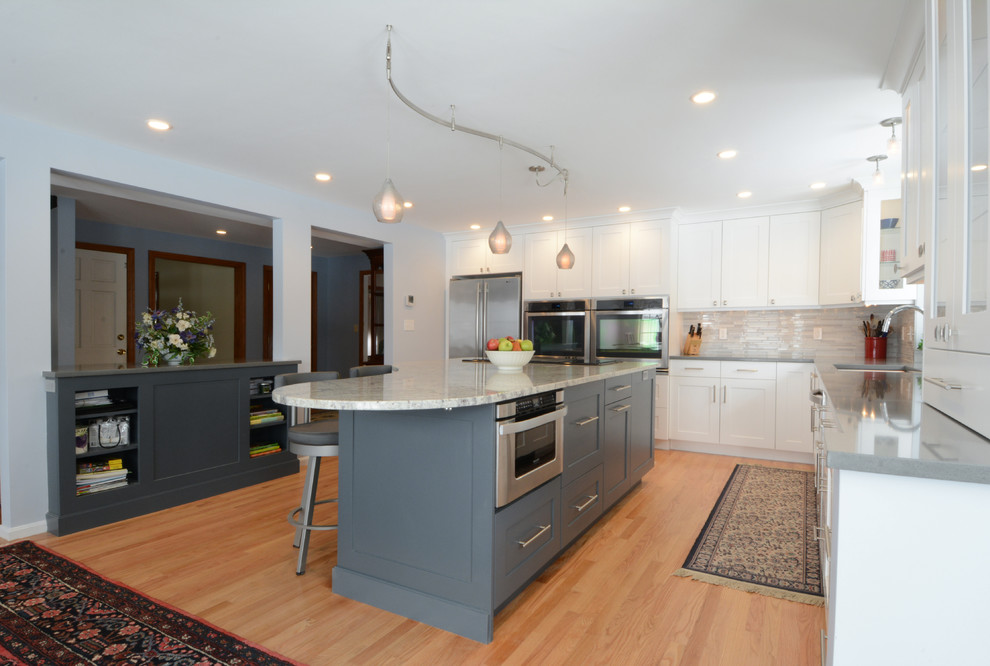 Kitchen & Multiple Bathroom Addition - Contemporary - Kitchen - Boston ...