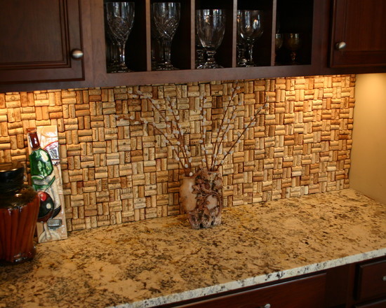 Wine Cork Backsplash Kitchen Glass Splashback Kitchen Tile Panel WINE