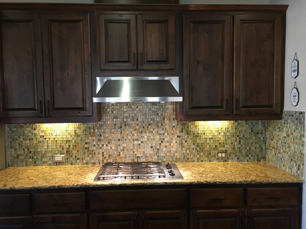 KITCHEN - Backsplash - Paper Faced Translucent Glass - interlocking ...