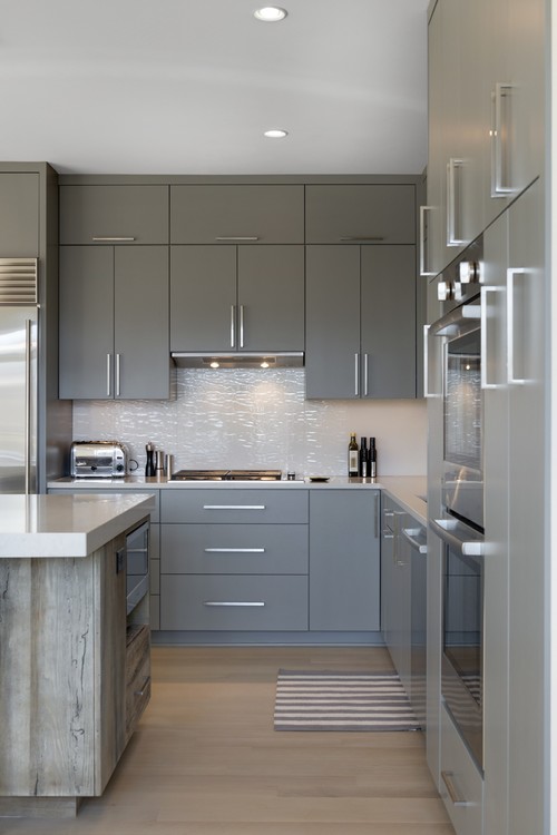 57+ Gray Modern Kitchen Ideas ( SLEEK & SOPHISTICATED ) - Kitchens