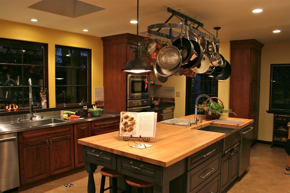 Kitchen Built for a Chef - Transitional - Kitchen - San Francisco - by ...