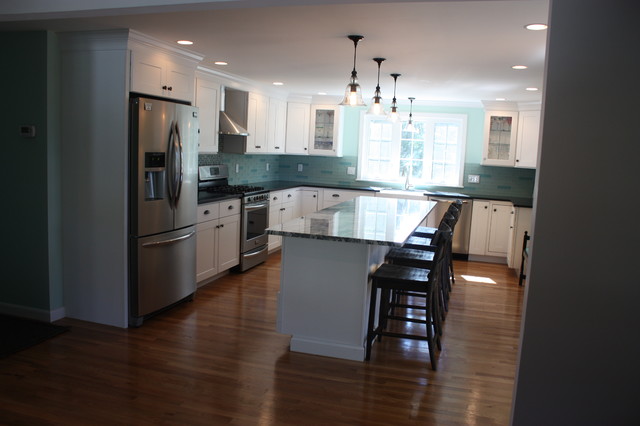 kitchen bump out addition/ bathroom remodel Dennisport, MA - Kitchen ...