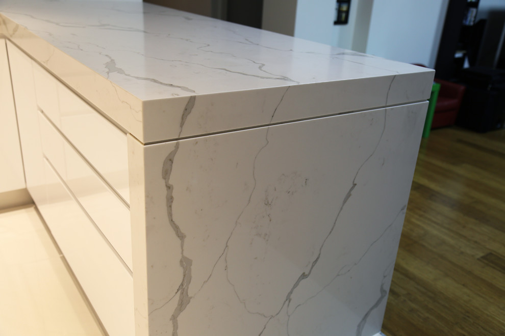 Kitchen by Talostone's Calacatta Gold in Concord, NSW - Modern ...