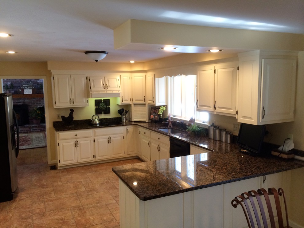 Kitchen cabinet conversion - Traditional - Kitchen - Boston - by ...