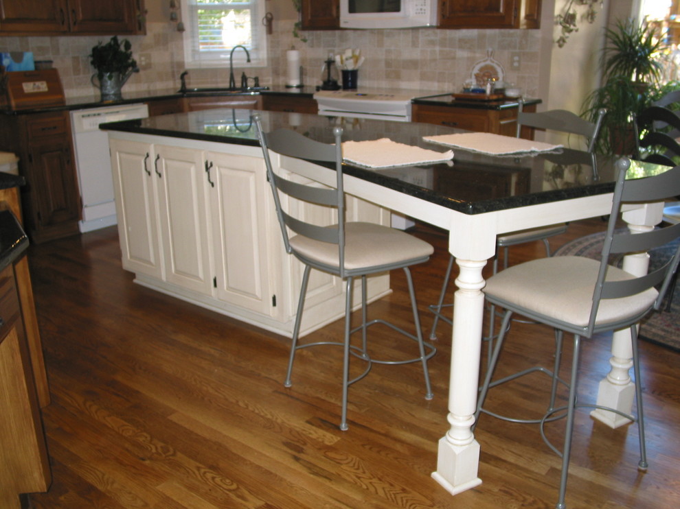 Kitchen Cabinet Restyling - Traditional - Kitchen - Kansas City - by ...