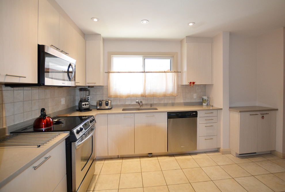 Kitchen Counter Upgrade - Silestone Coral Clay - Modern - Kitchen ...