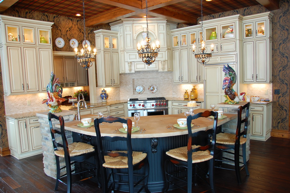 Kitchen counters in Prestige Homes' model home - Traditional - Kitchen ...