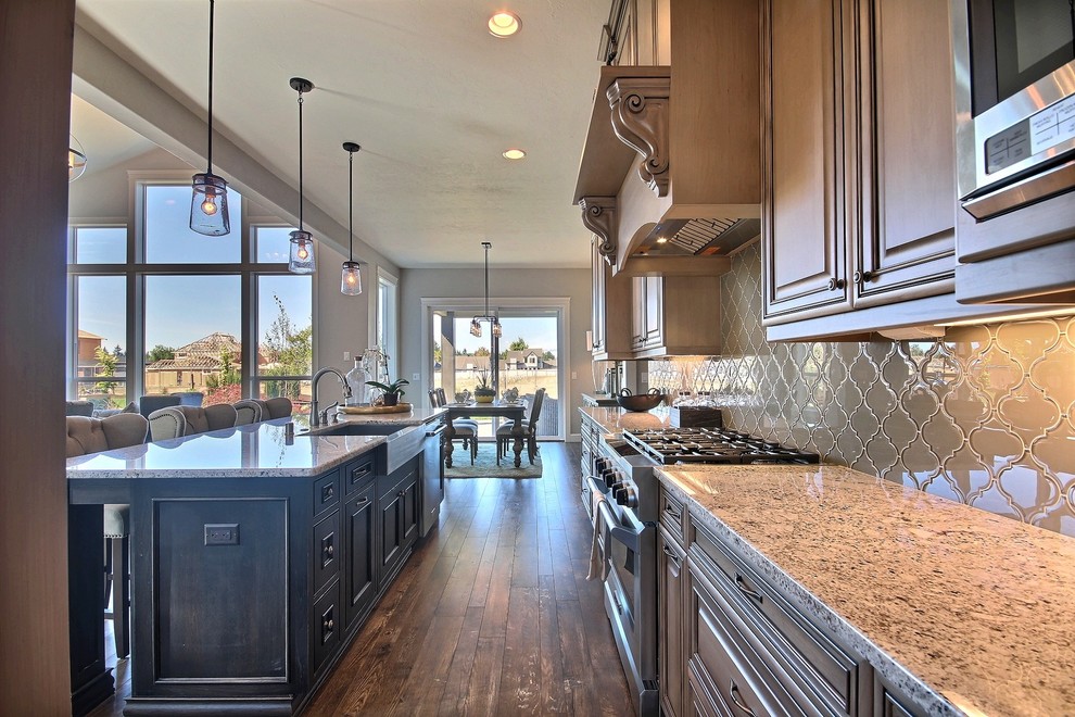 Kitchen Countertops - The Debonair - Multi-Story Cascade-Craftsman ...