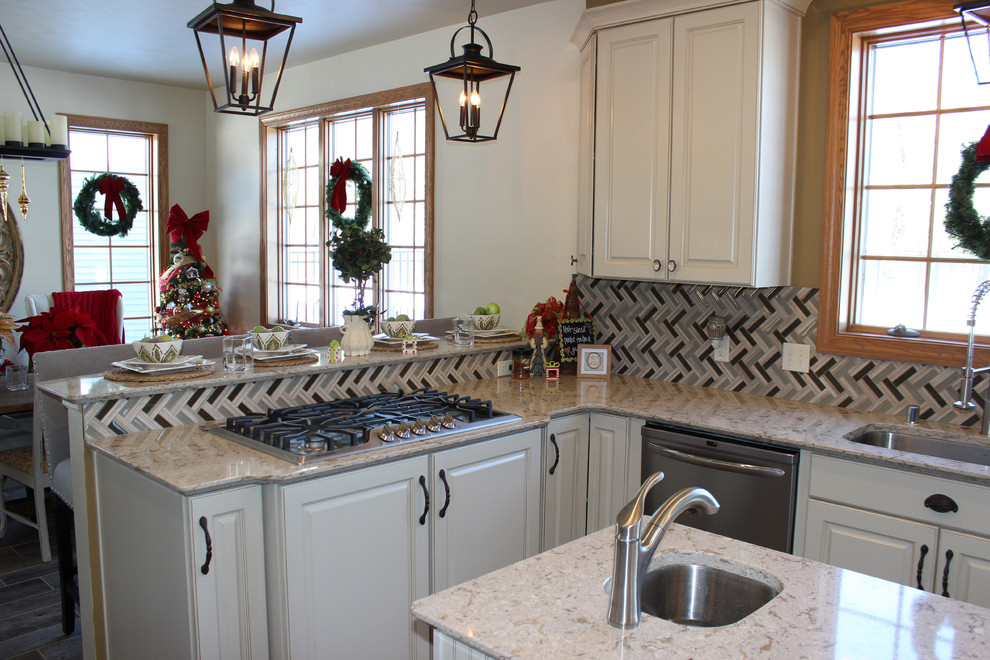 Kitchen Design: Open Concept Style, Mid Continent Cabinetry, Cambria ...