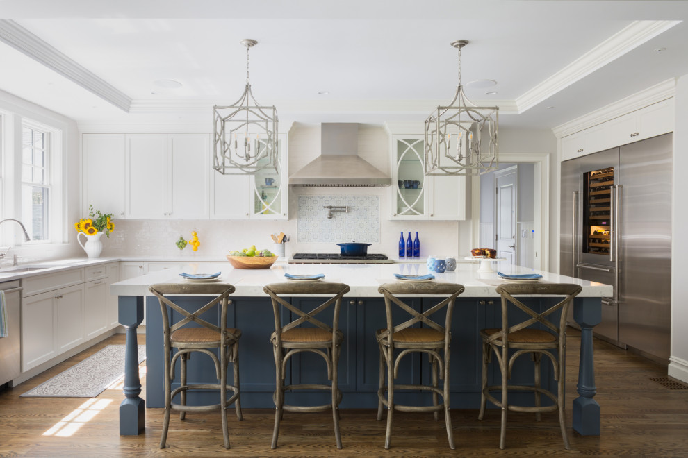 Kitchen - Transitional - Kitchen - Boston - by Distinctive Interiors ...