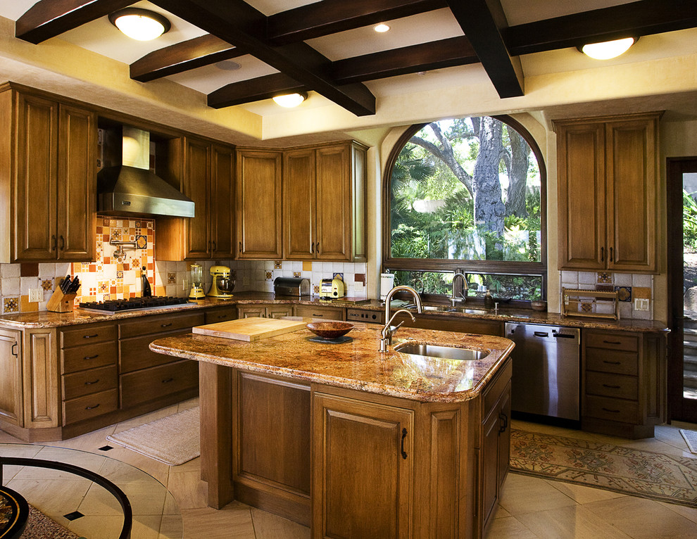 Kitchen - Mediterranean - Kitchen - Santa Barbara - by Dylan Chappell ...