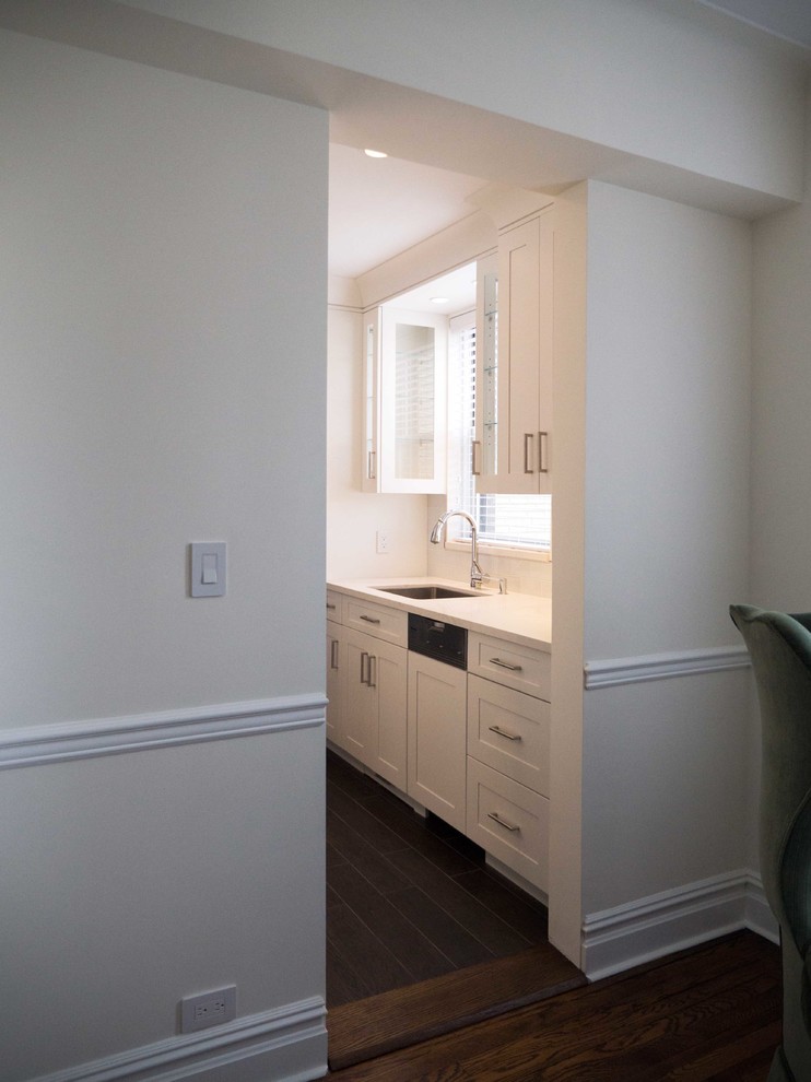 Kitchen Entry - Contemporary Manhattan Kitchen Renovation ...