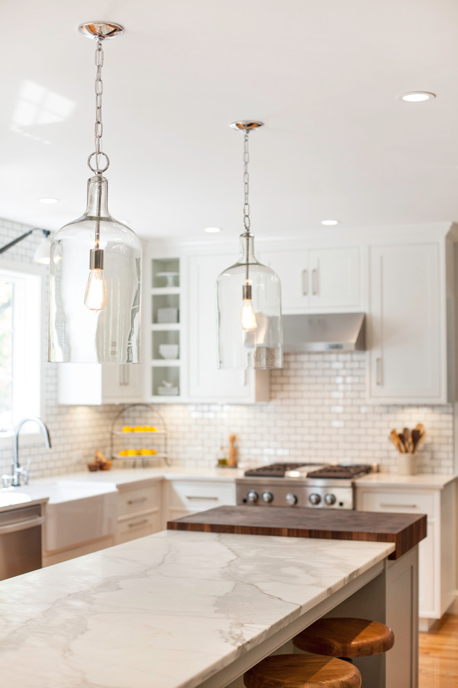 Kitchen Featuring Jenn-Air: Designed By: Karen Swanson, New England ...