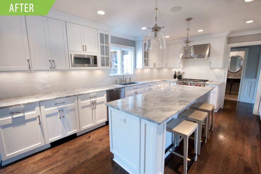 Kitchen - Full Overlay Design - Transitional - Kitchen - New York - by ...